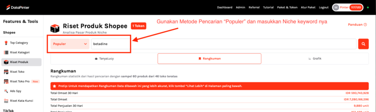 📘 User Manual - DataPinter.com - Tool Riset & Optimasi Brands #1 di Indonesia